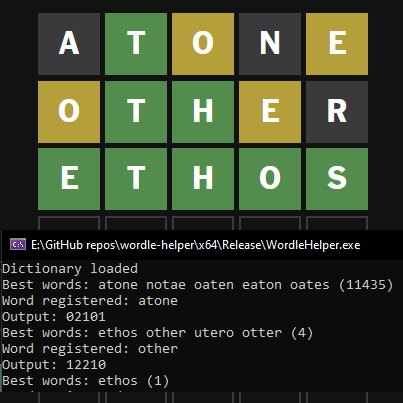 Ikunobu - Wordle helper